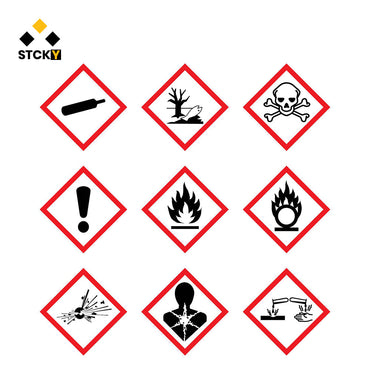 What Do COSHH Symbols Mean? A Complete Guide to Hazard Labels – Stcky