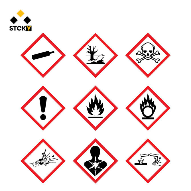 What Do COSHH Symbols Mean? A Complete Guide to Hazard Labels – Stcky