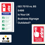 UK's BS 5499 Compliance in Fire Safety Signs – Stcky